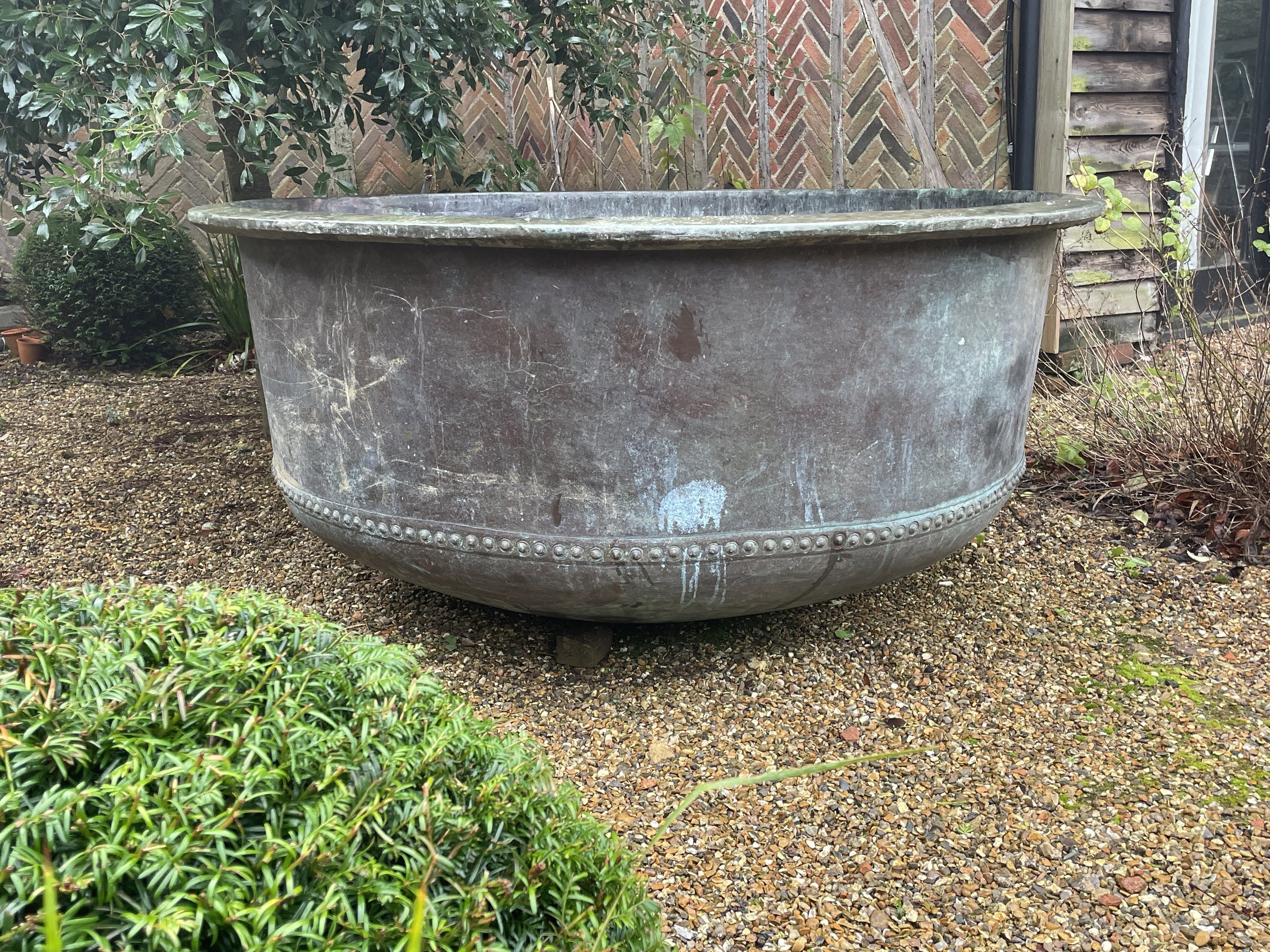 Copper vat water feature | Louise Hall Decorative